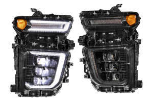 Morimoto LF547-MOR XB LED Headlights | Pair (20-24 Chevrolet Silverado ...