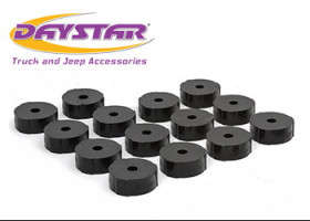 Daystar KJ04008BK-DA Polyurethane Body Mounts | Bushings Only (97-06 ...