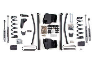 BDS Suspension BDS665H 4" Lift Kit | Long Arm | Rear Block | 4" Rear ...