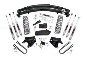 Rough Country 520B33-RC 4 Inch Lift Kit | Quad Front Shocks | Rear ...
