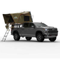 Tuff Stuff Overland TS-RTT-CS-GR-TUFF Alpha Hard Top Side Open Tent ...