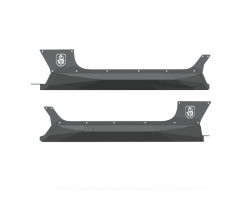 Road Armor 518ARG2B-RA Stealth Rocker Guards | Texture Black ...
