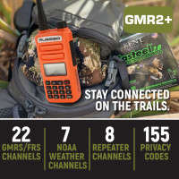 Rugged Radios GMR2-PLUS-2-PACK-ORN-RRADIO 2-Pack Rugged Gmr2 Plus Gmrs ...