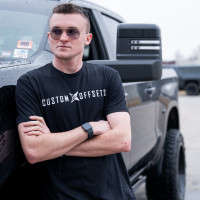 Custom Offsets CO-TBRNDV2 Brand Tee (Black)