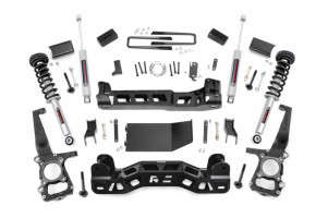 Rough Country 57432-RC 4" Lift Kit | Lifted Struts | N3 Shocks (11-13 ...