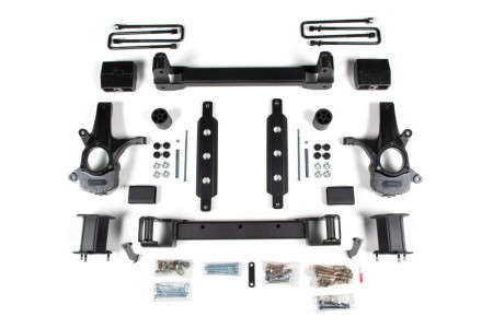 Zone ZONC33-ZN 6.5" Lift Kit | For OEM Cast Steel Control Arms | 14-18 ...