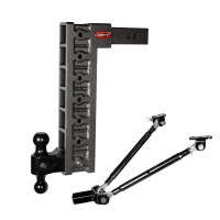 Gen-Y GH-617 MEGA-DUTY 21K Drop Hitch - 2.5" Shank (18" Drop | 7 ...