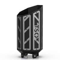 TSO TSO-T-7515-RC-1-4-B 7" Overlay Exhaust Tip | For Exhausts W/ 5 ...