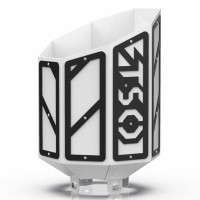 TSO TSO-T-10515-RC-3-1-SS 10" Overlay Exhaust Tip | For Exhausts W/ 5 ...
