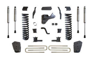 MaxTrac MT-K943341F 4" Front/1" Rear Max Pro Elite Lift Kit w/ Radius ...