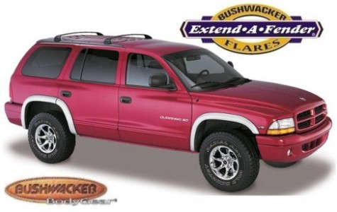 Bushwacker BUSHWACKER-51904-02 Extend-A-Fender Flare - Set of 4 - Matte ...