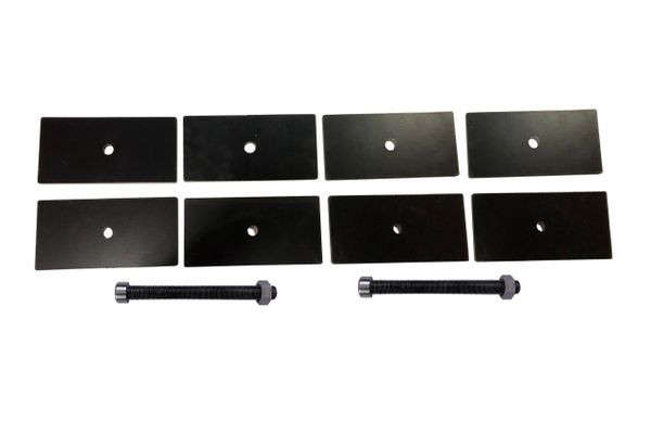 McGaughys 52361-McG Rear Leaf Shims | For 7/10" Lift (11-25 Chevy ...