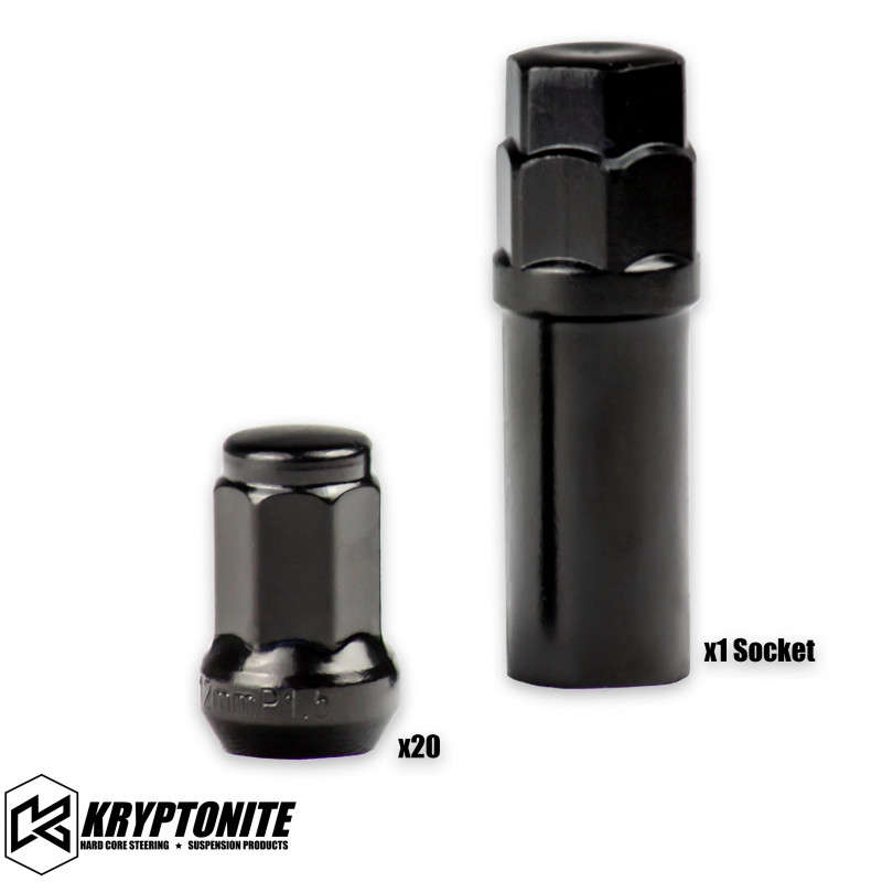 Kryptonite KRWLN01-KRYPT Lug Nut Set | 14-21 Polaris RZR 1000/Turbo ...