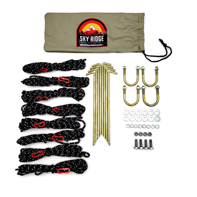 Body Armor 4x4 20023-BA Sky Ridge 270 Driver Side Awning with Mounting ...