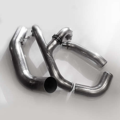 No Limit 67TPK17-HDDH Stainless Intake Piping Kit (17-22 Ford F-250/350 ...