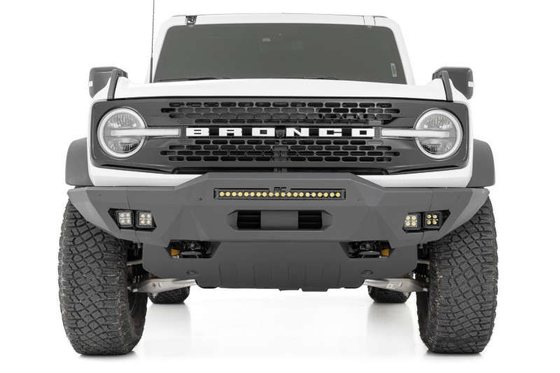 Rough Country 51073-RC Front Bumper | Modular | Full Wings | TrailBuilt ...