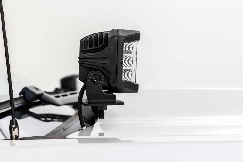 Rough Country 71054-RC LED Light | Ditch Mount | 2" Black Pair | White ...