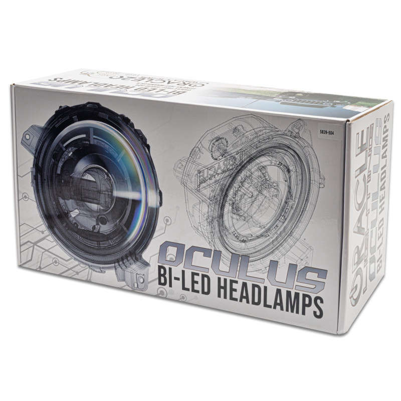 Oracle Lighting 5839-504-PAU-OL Oculus Bi-LED Projector Headlights ...