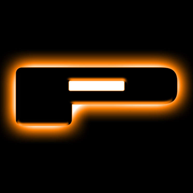 Oracle Lighting 3141-P-005-OL Universal Illuminated LED Letter Badges ...