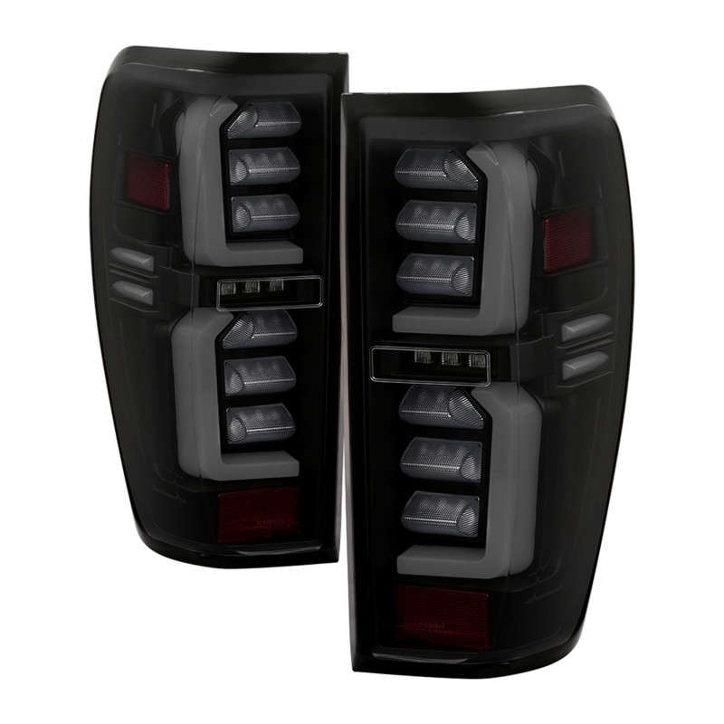 Spyder 5000293-SPDR LED Tail Lights (Black Smoke) | 19-20 GMC Sierra ...