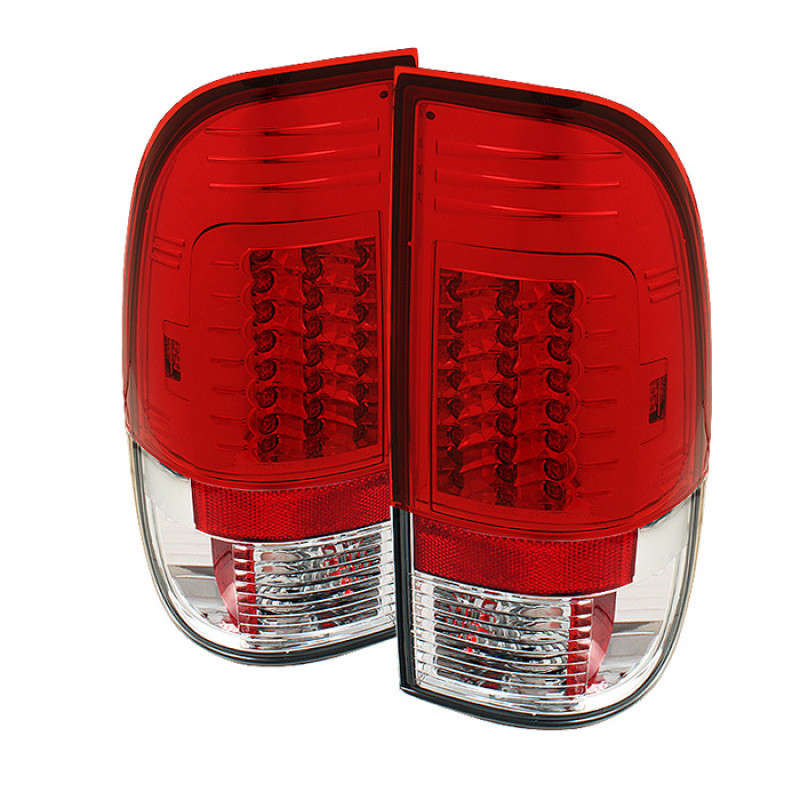 Spyder 5029140-SPDR LED Tail Lights Version 2 (Red Clear) | TrailBuilt ...