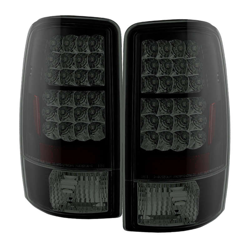 Spyder 5078001-SPDR LED Tail Lights (Black Smoke) | Lift Gate Style ...