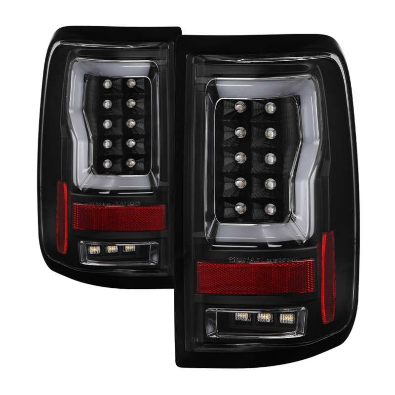 Spyder 5084170-SPDR LED Tail Lights Version 2 (Black) | TrailBuilt Off-Road