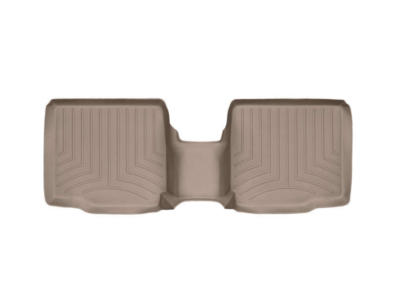 WeatherTech 453594-WTECH Tan Rear FloorLiner for 2nd Row Center Console ...