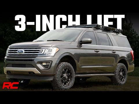 Rough Country 40240-RC 3 Inch Lift Kit | UCA | M1 Struts | 18-23 Ford ...