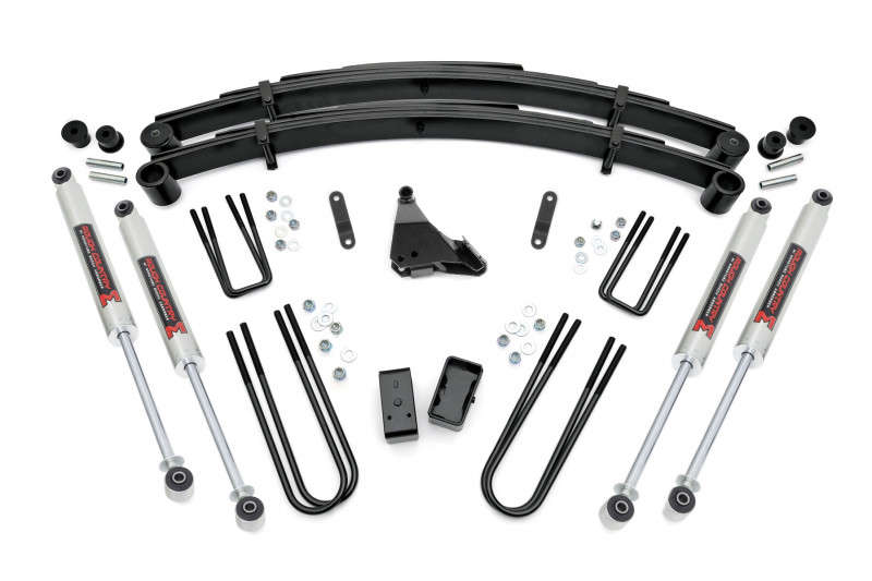Rough Country 49540-RC 4 Inch Lift Kit | Diesel | Rear Blocks | M1 | 99 ...