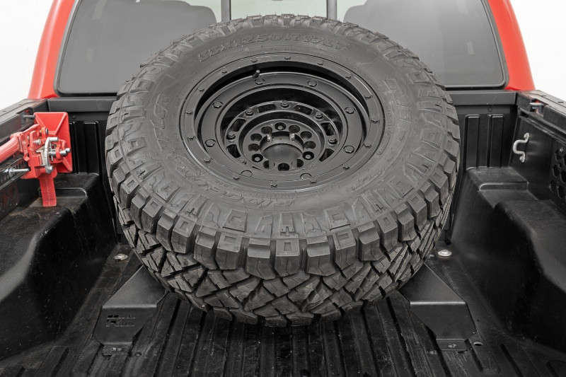 Rough Country 73110-RC Bed Mount Spare Tire Carrier | Custom Offsets