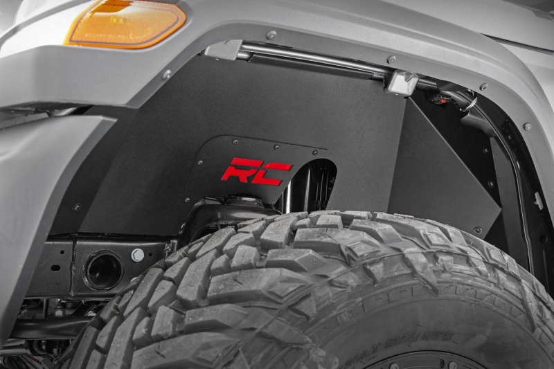 Rough Country 10497A-RC Inner Fenders | Front (18-24 Jeep Wrangler JL ...