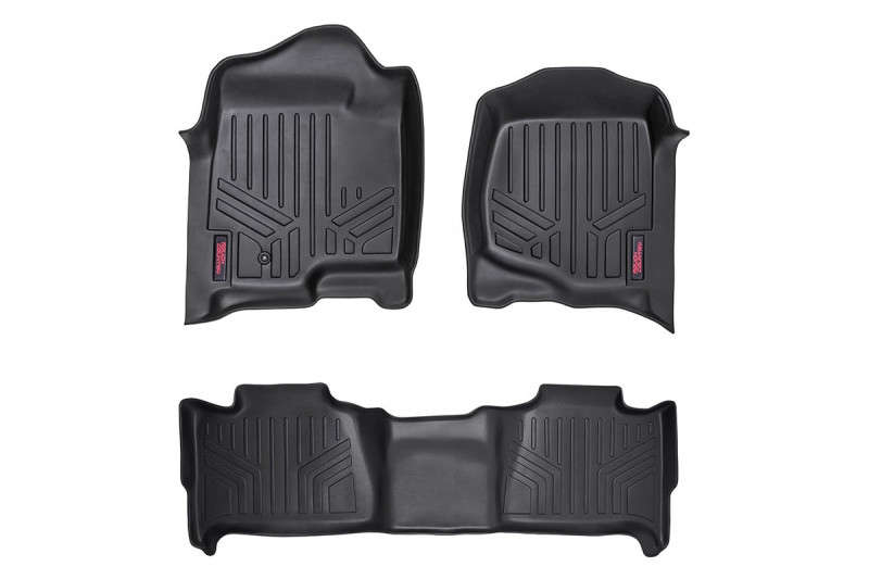 Rough Country M-20715-RC Floor Mats | Front and Rear | TrailBuilt Off-Road