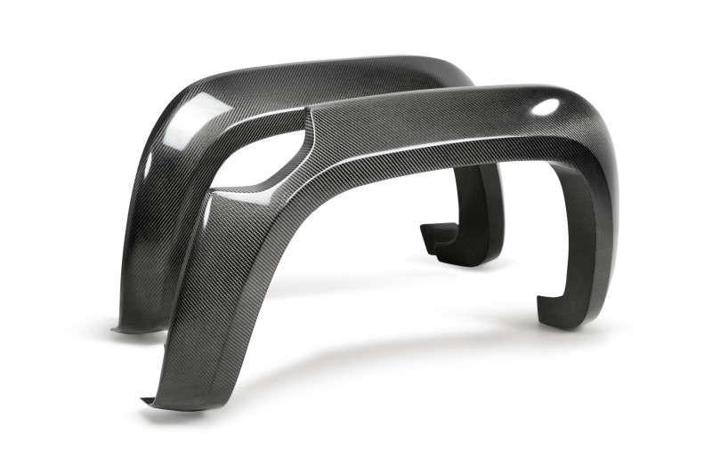 Anderson Composites AC-FLR17CHCOZR2-R Carbon Fiber Rear Fender Flares ...