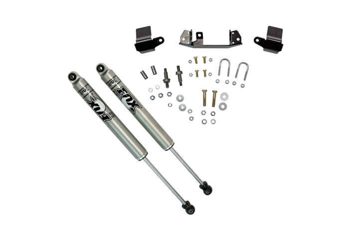 SUPERLIFT 92718-SUP Dual Steering Stabilizer Kit w/ Fox 2.0 Shocks (03 ...