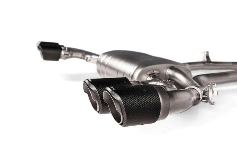 Akrapovic S-BM/T/29H-AKRA Slip-On Line Exhaust W/ Carbon Fiber Titanium ...