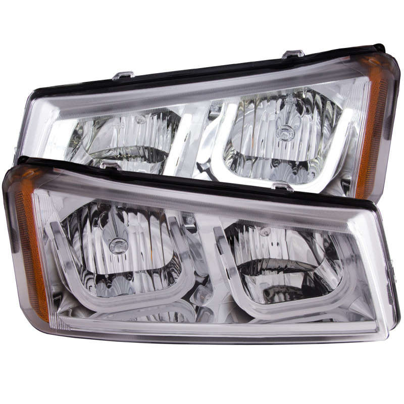 99 06 Silverado Headlights Headlight Assembly For 2003-2006 Chevy ...