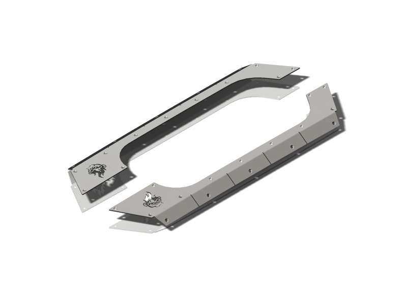 CrawlTek CWLJK40101-CTEK Rocker Body Cladding | TrailBuilt Off-Road