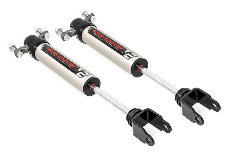 Rough Country 760837_A-RC V2 Front Shocks | 5-8" | OEM Mount | 11-24 ...