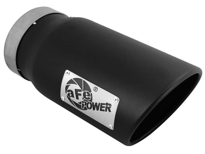 aFe Power 49T50601-B12-AFE MACH Force-Xp 409 SS Exhaust Tip Black | 5 ...