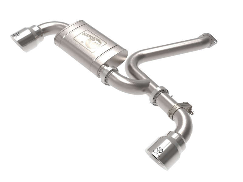 aFe Power 49-37032-P-AFE Takeda 304 SS Axle-Back Exhaust System w ...