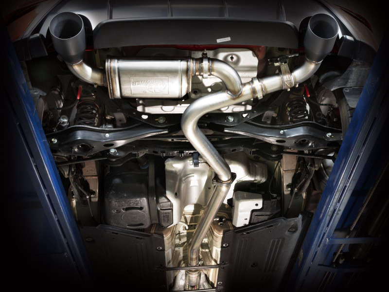 aFe Power 49-37032-P-AFE Takeda 304 SS Axle-Back Exhaust System w ...