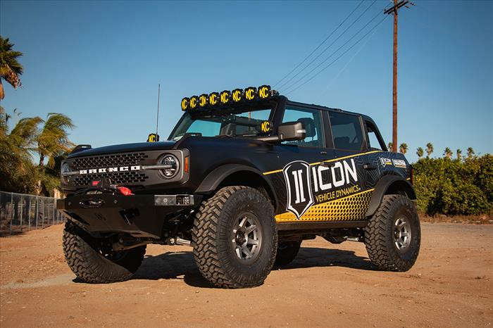 ICON 48500DJ-ICN Billet UCA DJ Pro Kit (21-22 Ford Bronco) | ARKON OFF-ROAD