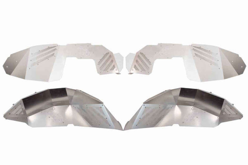 Fishbone Offroad FB33192F-FISH Front Inner Fenders | Raw Aluminum ...