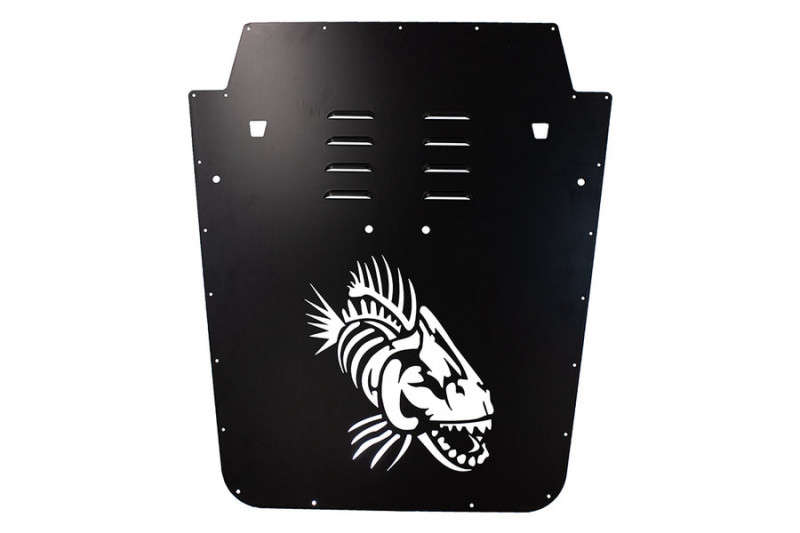Fishbone Offroad FB31133-FISH Black Hood Louver | TrailBuilt Off-Road