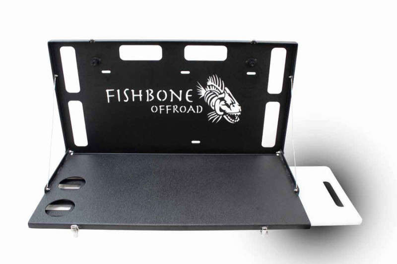 Fishbone Offroad FB25220-FISH Black Tailgate Table | TrailBuilt Off-Road