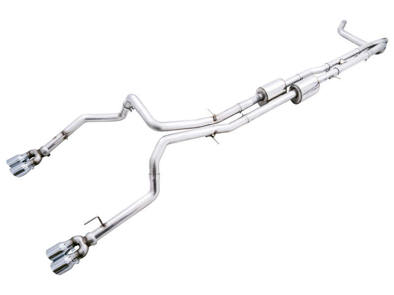 AWE Tuning AWE-3015-42284 0FG Cat Back Exhaust | 3" Diameter | 4" Quad ...