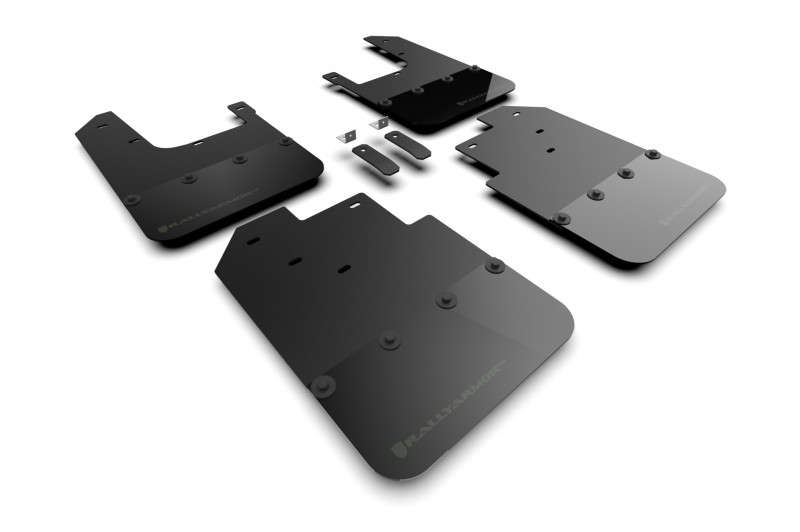 Rally Armor MF94-BLK-AGN-RAL Black Mud Flap/Army Green Logo ...