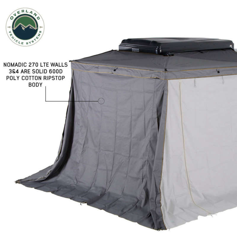 Overland Vehicle Systems OVS-18359909 Nomadic 270LTE Awning Passenger ...