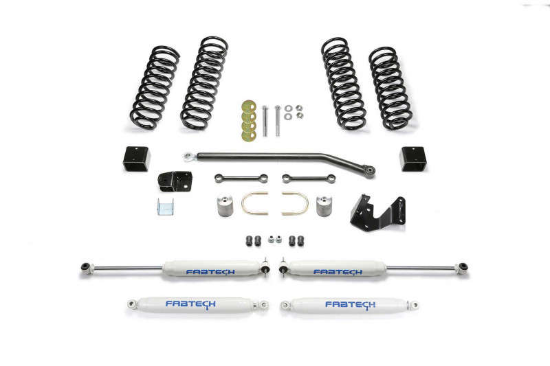 Fabtech 3" Suspension Lifts for 07-17 Jeep Wrangler, 18 Jeep Wrangler ...